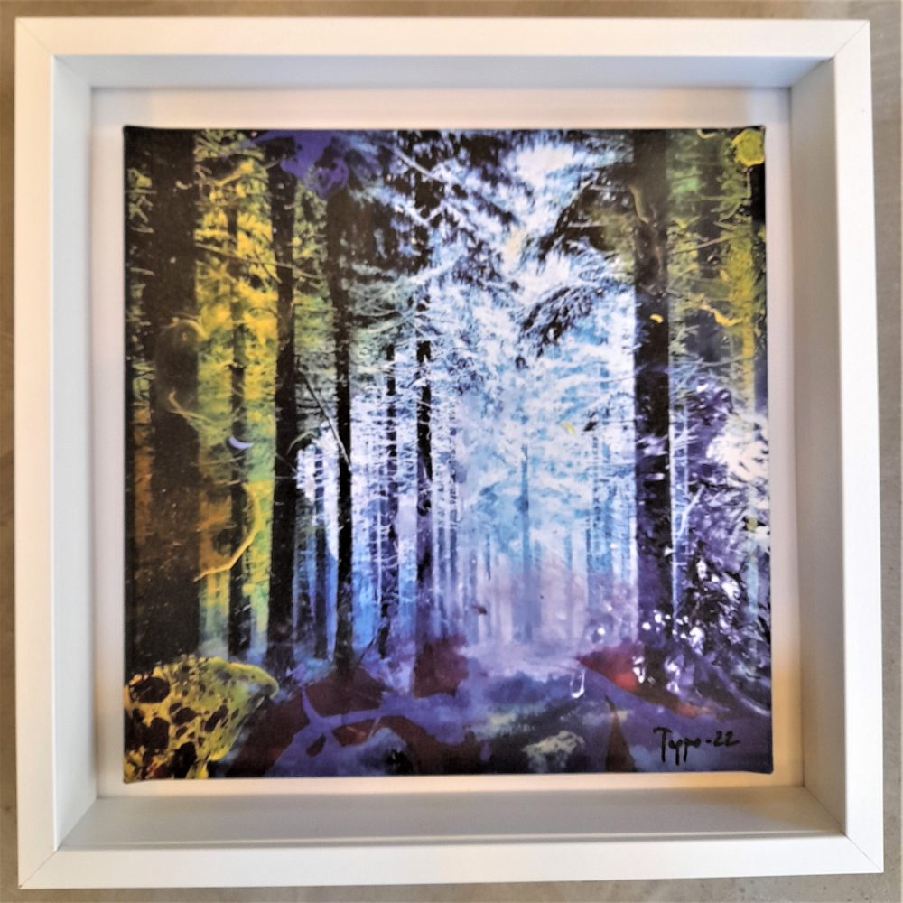 Teppo Korte - Forest I (35 x 35cm)
